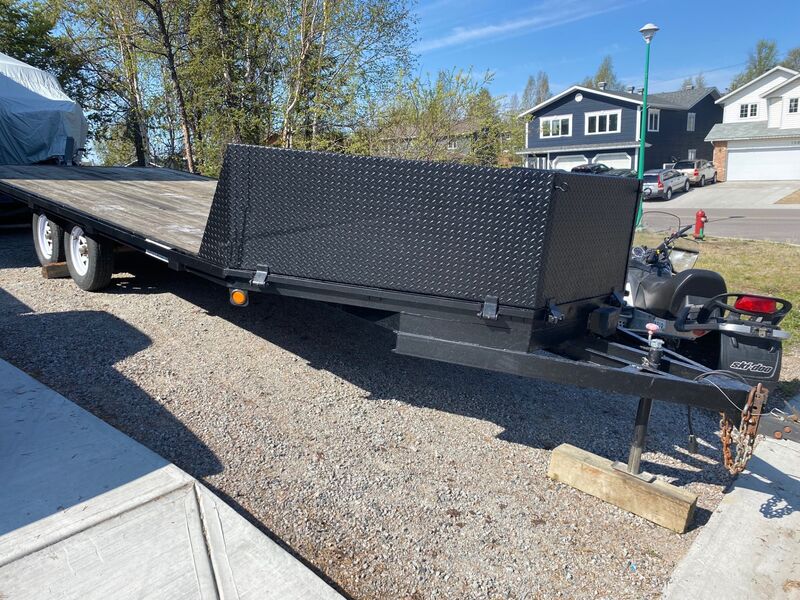 Trailer 20Ft X 8Ft - Yellowknife Tools, equipment For Sale - YKTrader ...